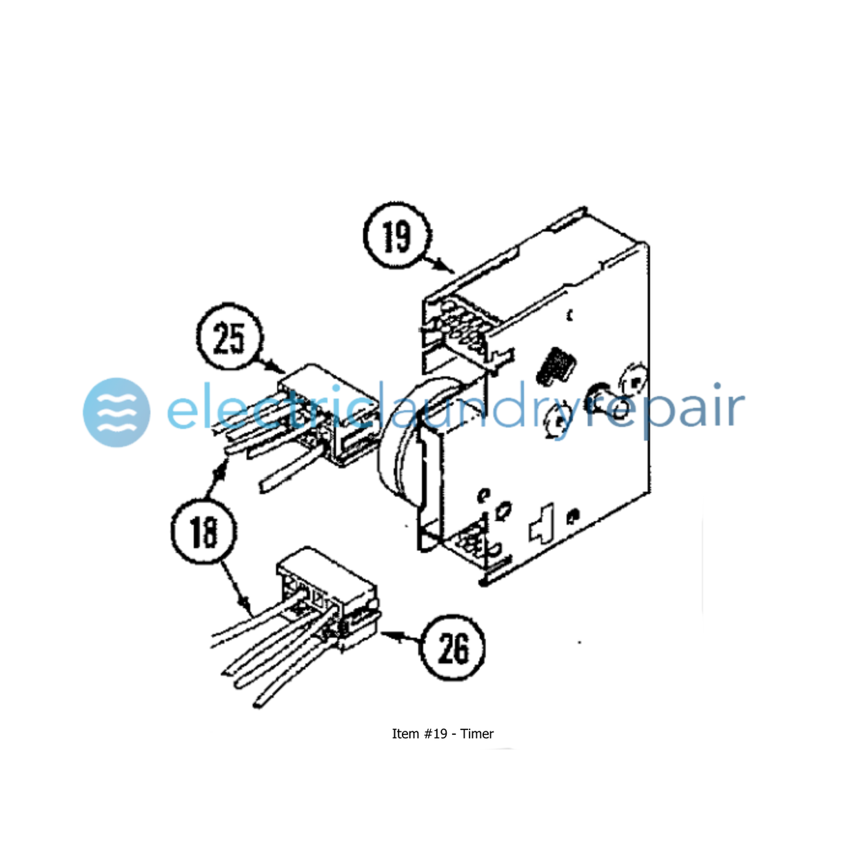 Maytag #22001084 Timer | Washer Replacement Part – Electric Laundry Repair