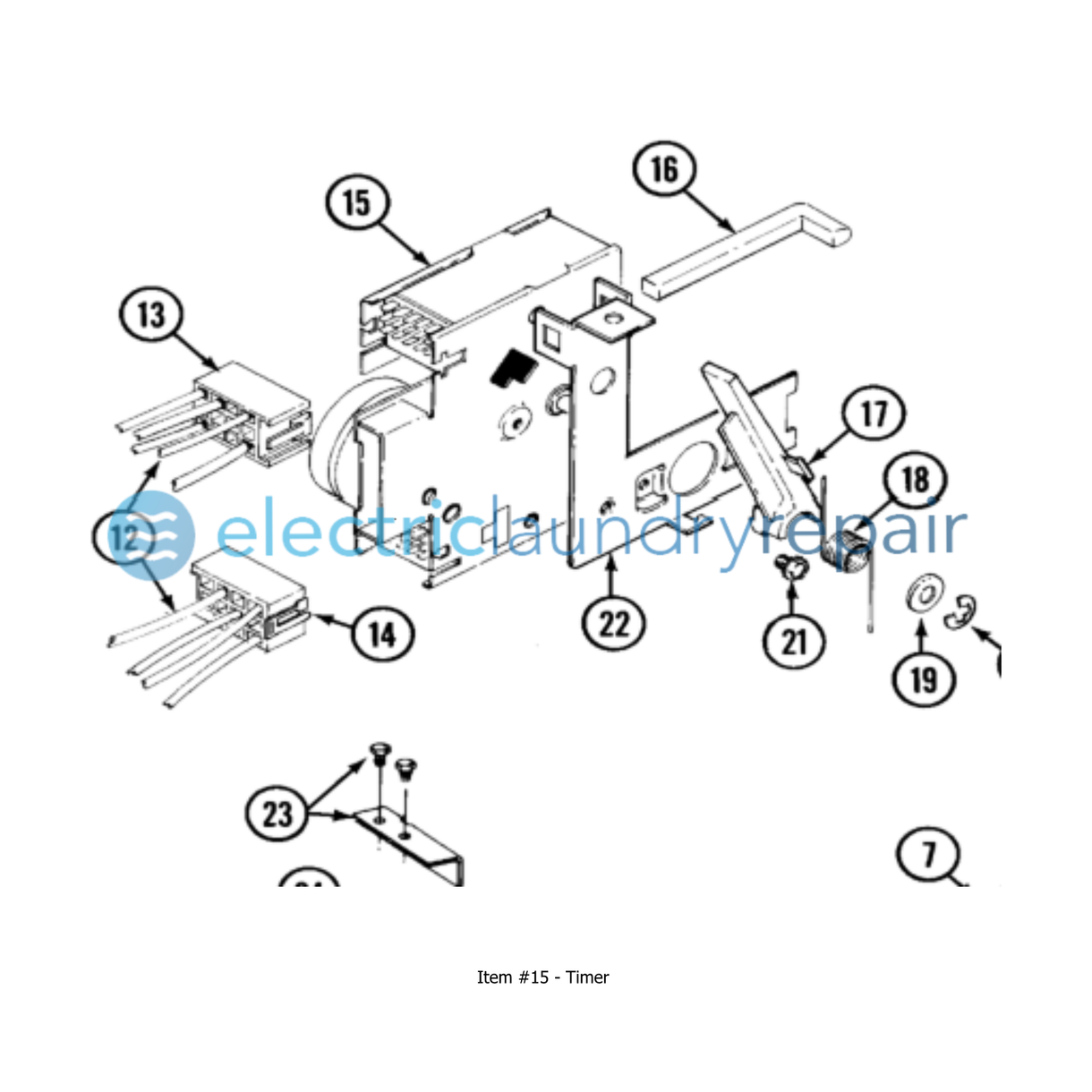 Maytag #22001086 Timer | Washer Replacement Part – Electric Laundry Repair